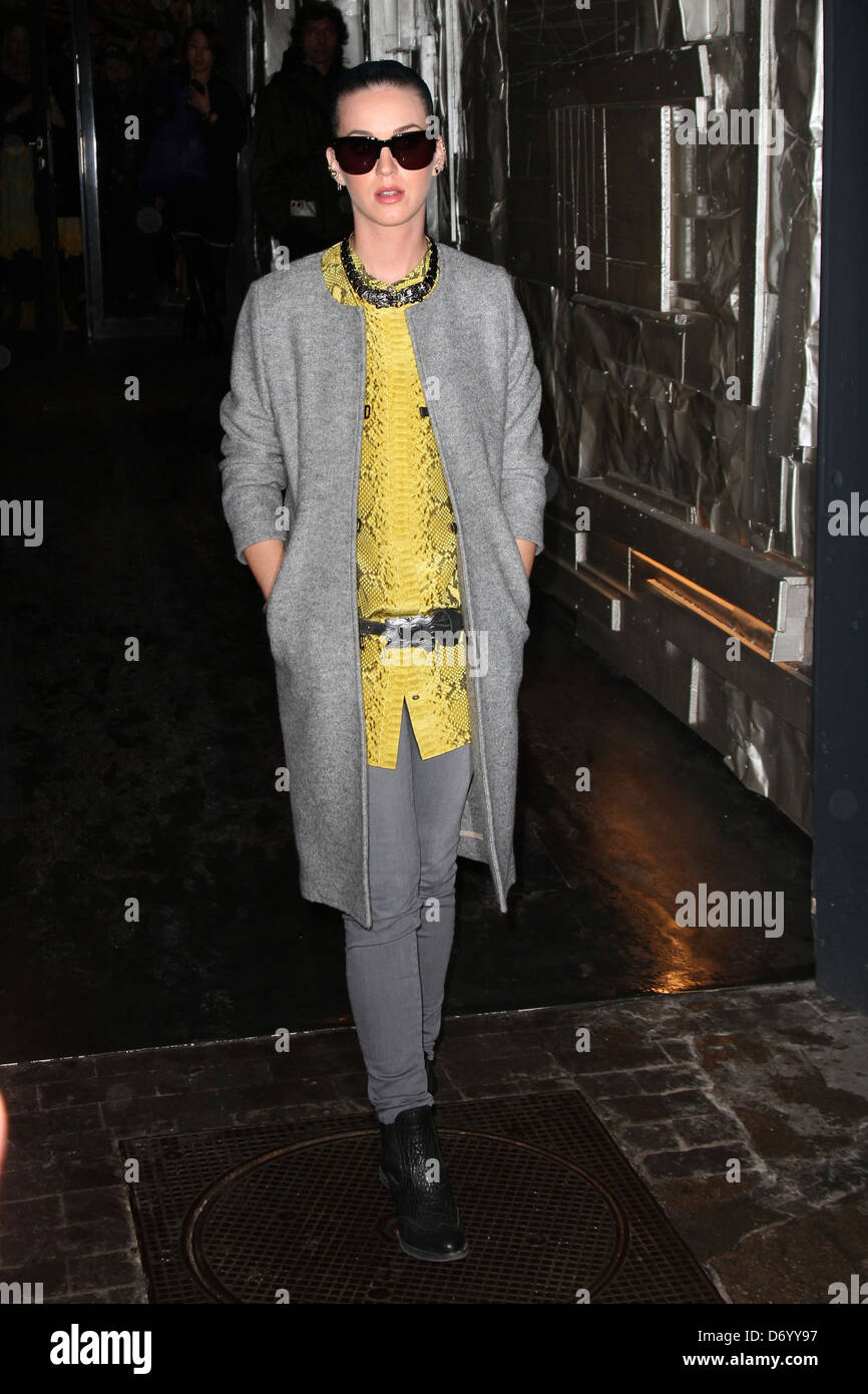 Katy Perry is seen out and about in Paris. The singer is in town to ...