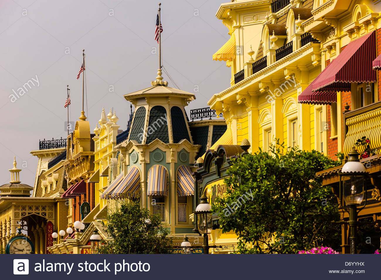 Disney Main Street Usa Stock Photos & Disney Main Street Usa Stock ...