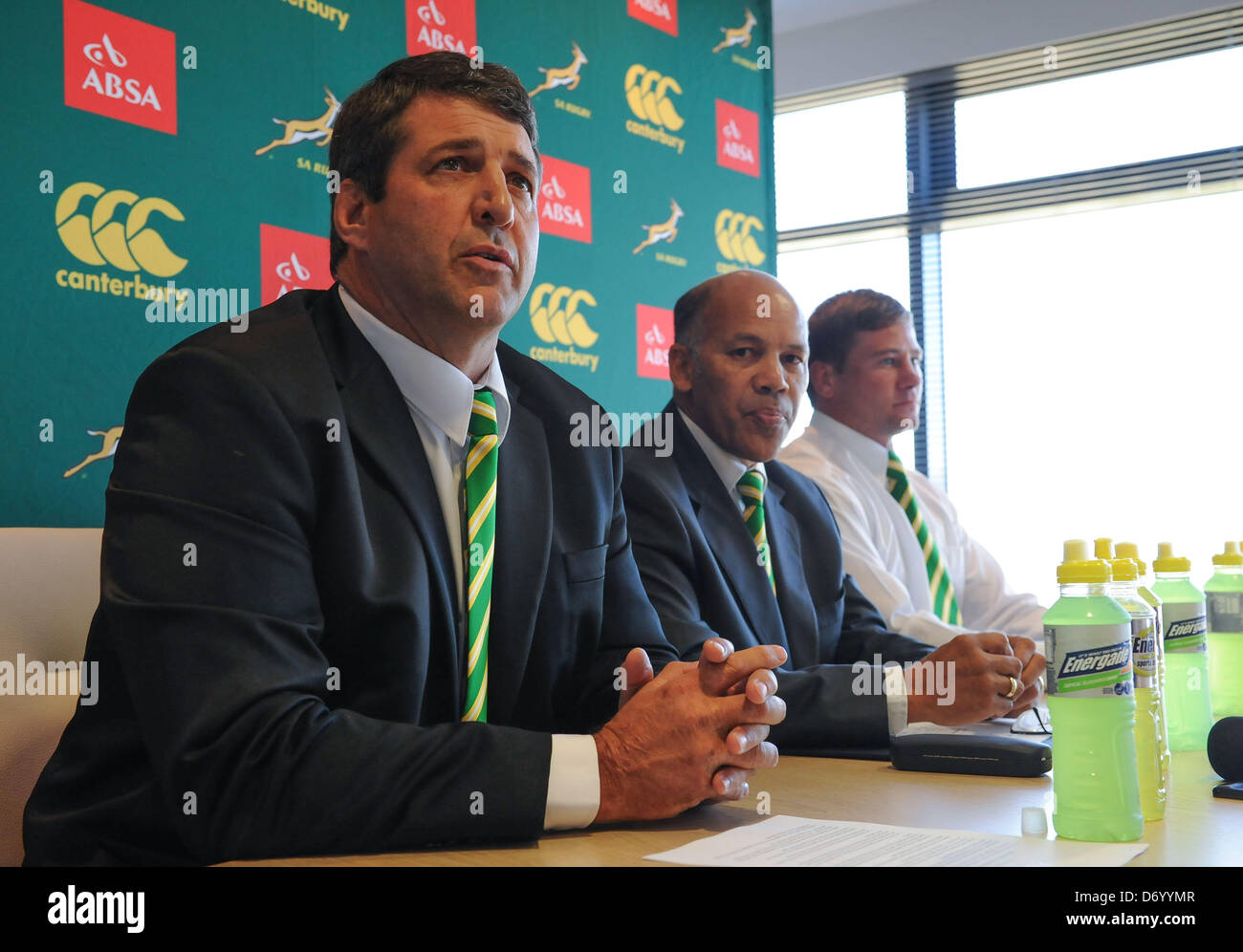 CAPE TOWN, SOUTH AFRICA - Thursday 25 April 2013, Dawie Theron (coach ...