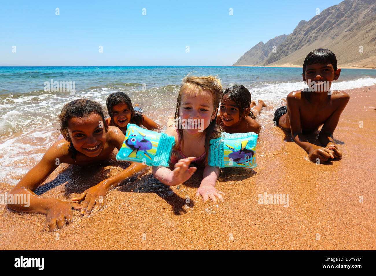 Family holiday destination: Dahab, near the Red Sea in Egypt (Sinai ...