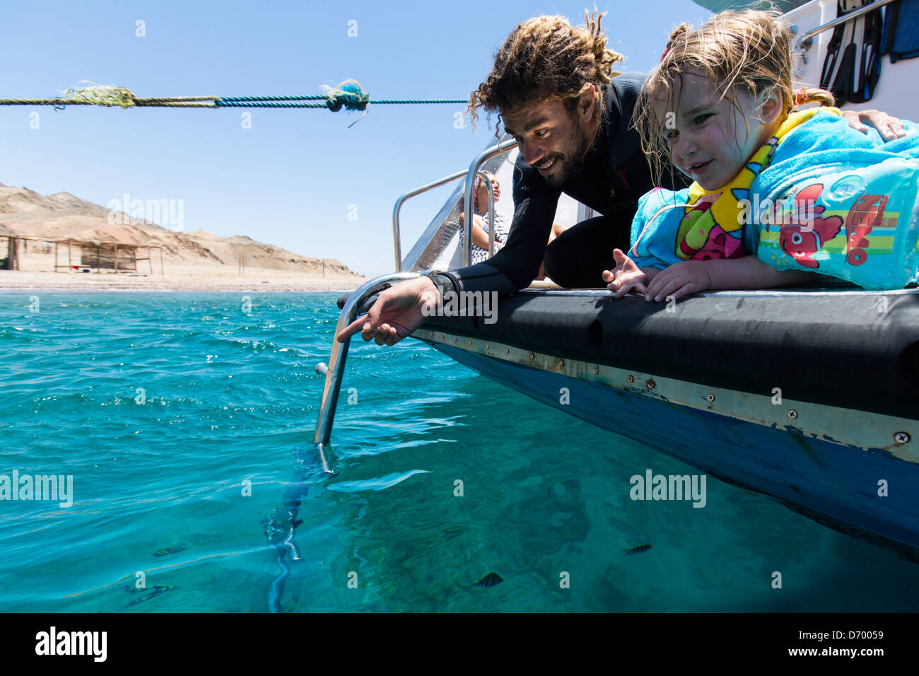 Family holiday destination: Dahab, near the Red Sea in Egypt (Sinai ...