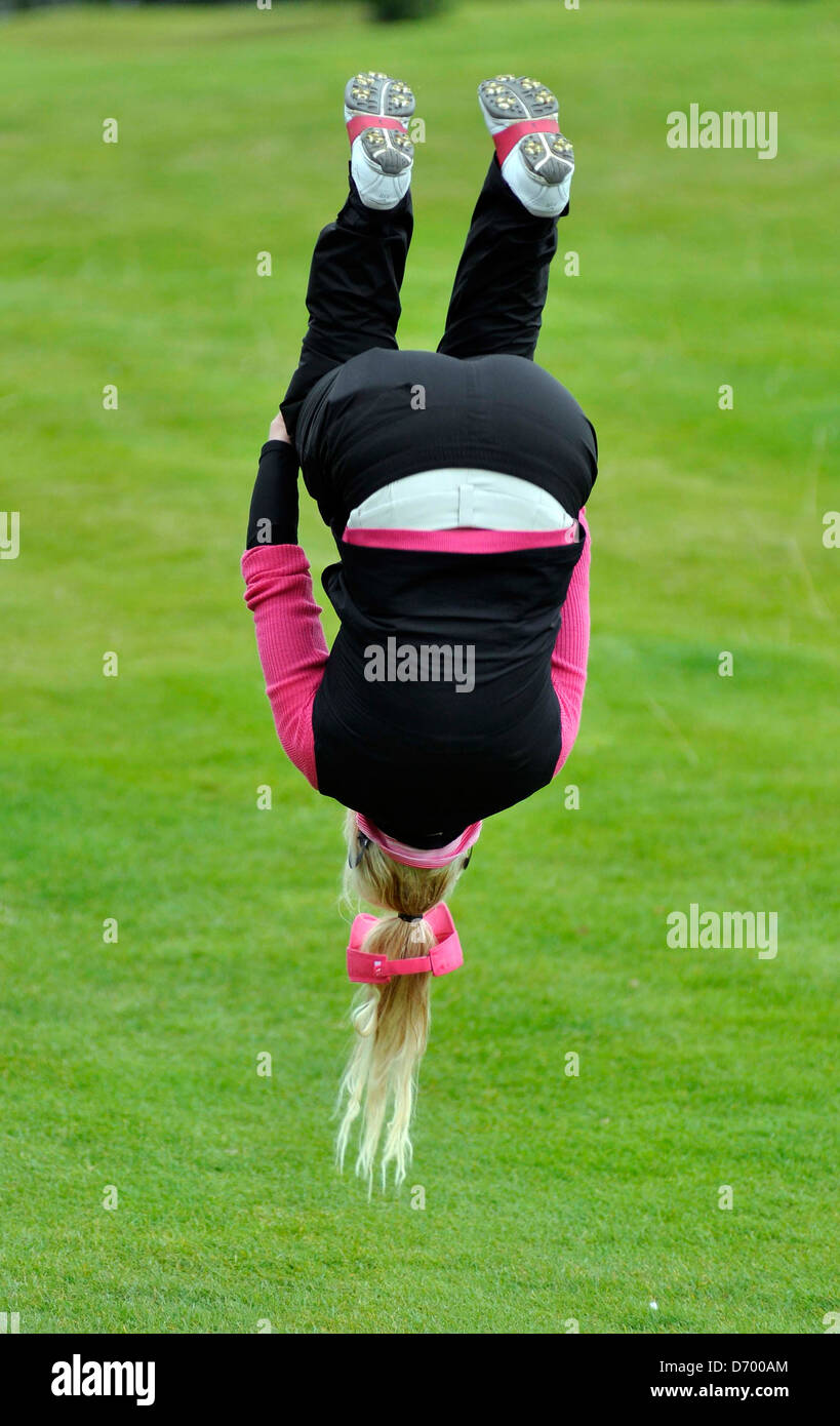 Scottish professional golfer Carly Booth 2011 Marie Keating Foundation ...