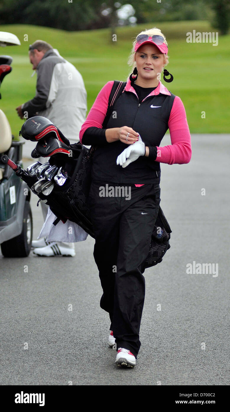 Scottish professional golfer Carly Booth 2011 Marie Keating Foundation ...