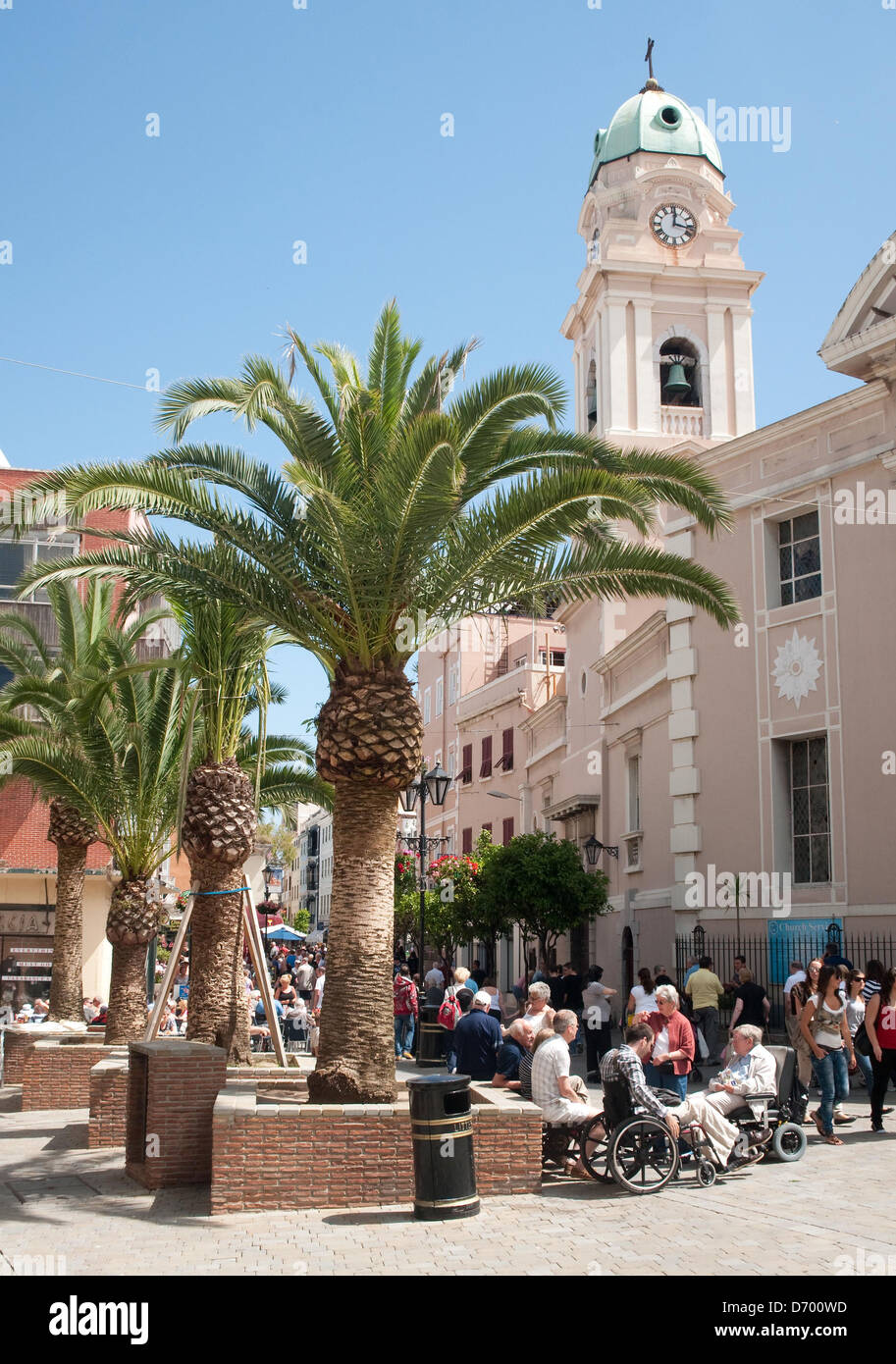 Gibraltar main square hi-res stock photography and images - Alamy