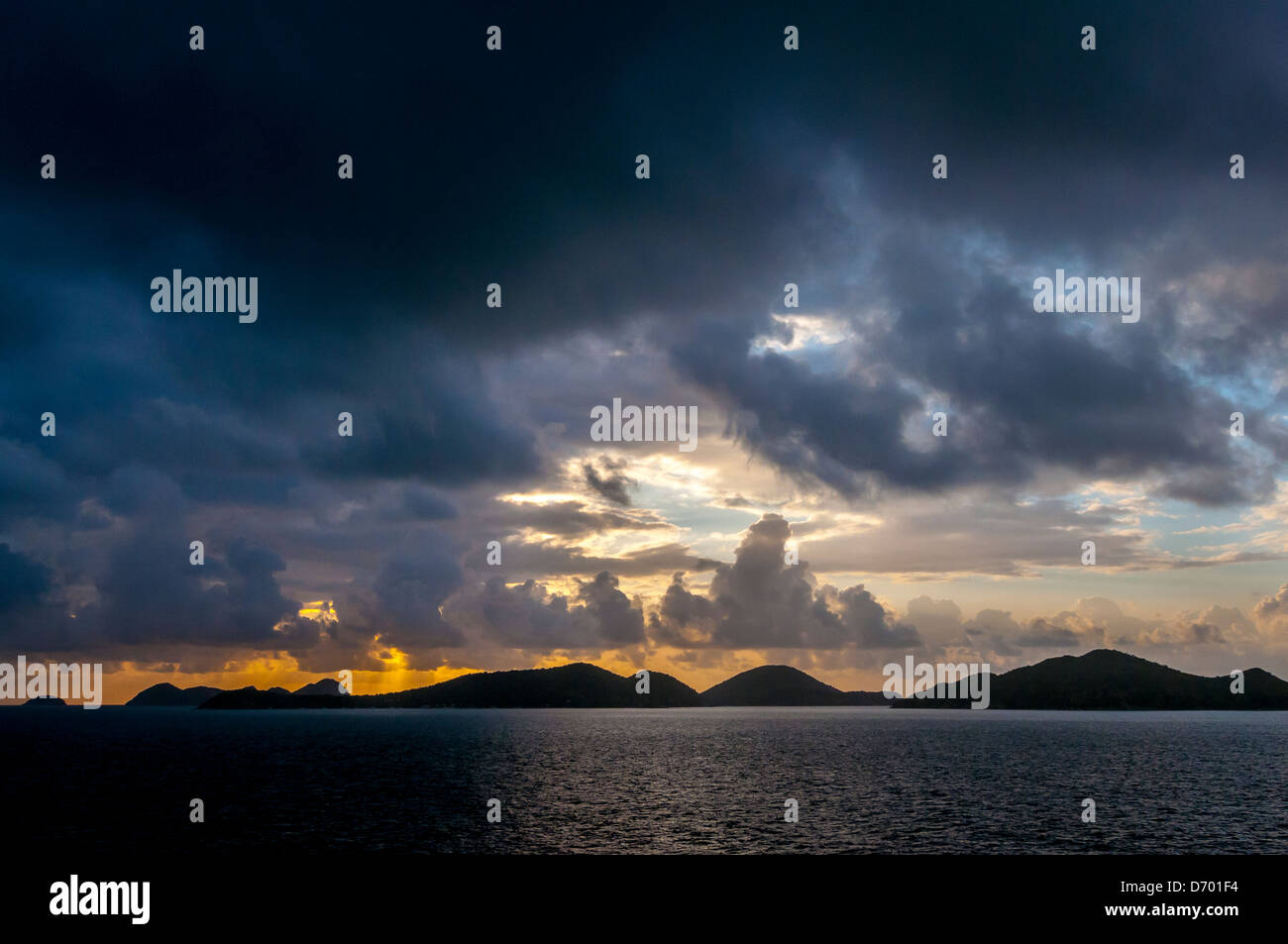 Tortola Road Town British Virgin Islands Caribbean Stock Photo - Alamy