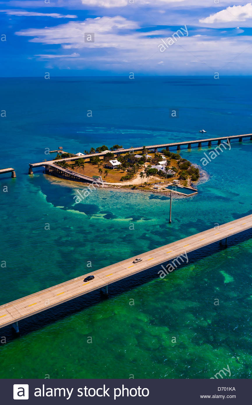 Pigeon Key Seven Mile Bridge Stock Photos & Pigeon Key Seven Mile ...