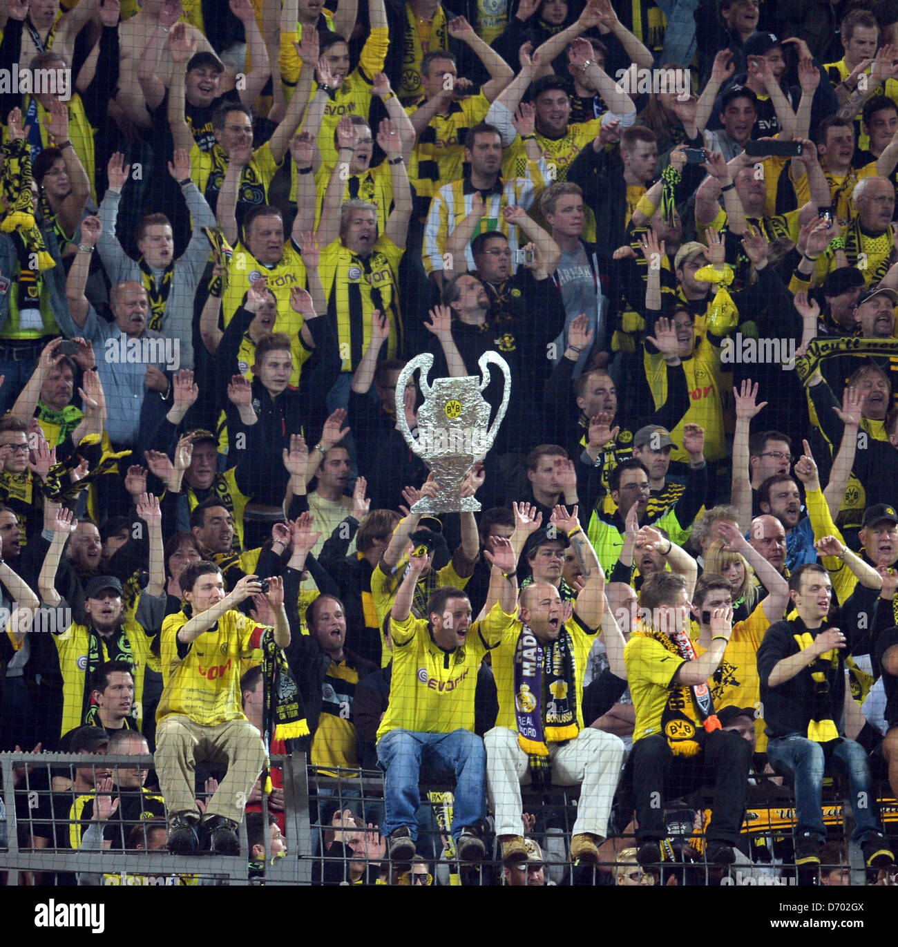 Replica uefa champions league trophy hi-res stock photography and ...