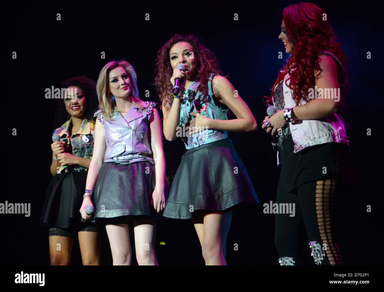 Little Mix performing live during The X Factor LIVE tour at Wembley ...