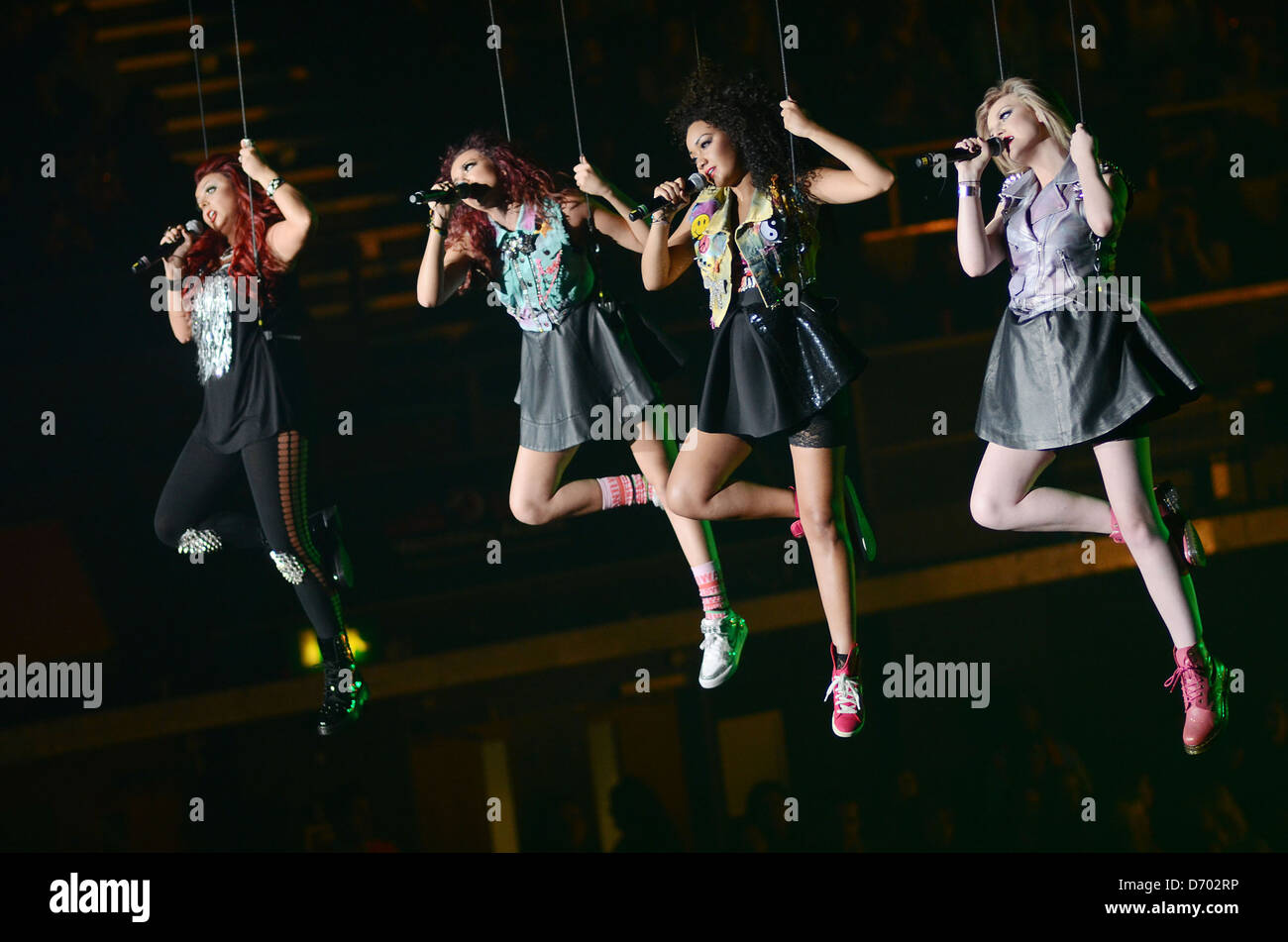Little Mix performing live during The X Factor LIVE tour at Wembley ...