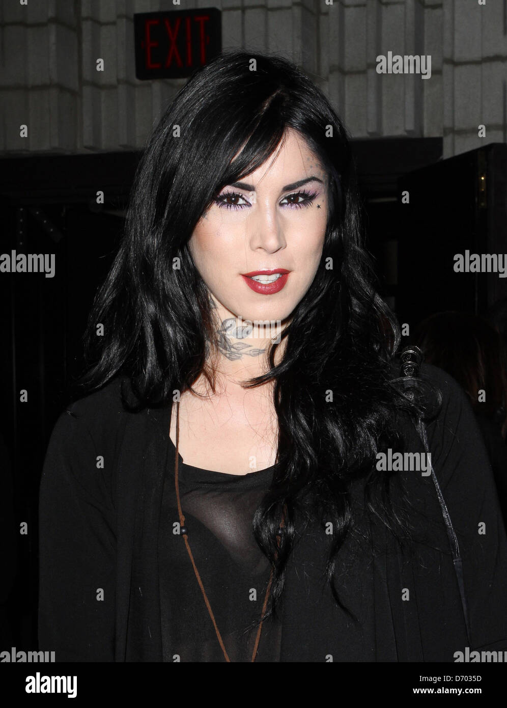 Kat Von D An Evening with Women 2012 Kick Off Party held at The Kung Fu ...