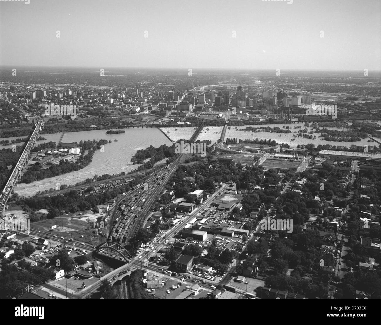 Destruction from above Black and White Stock Photos & Images - Alamy