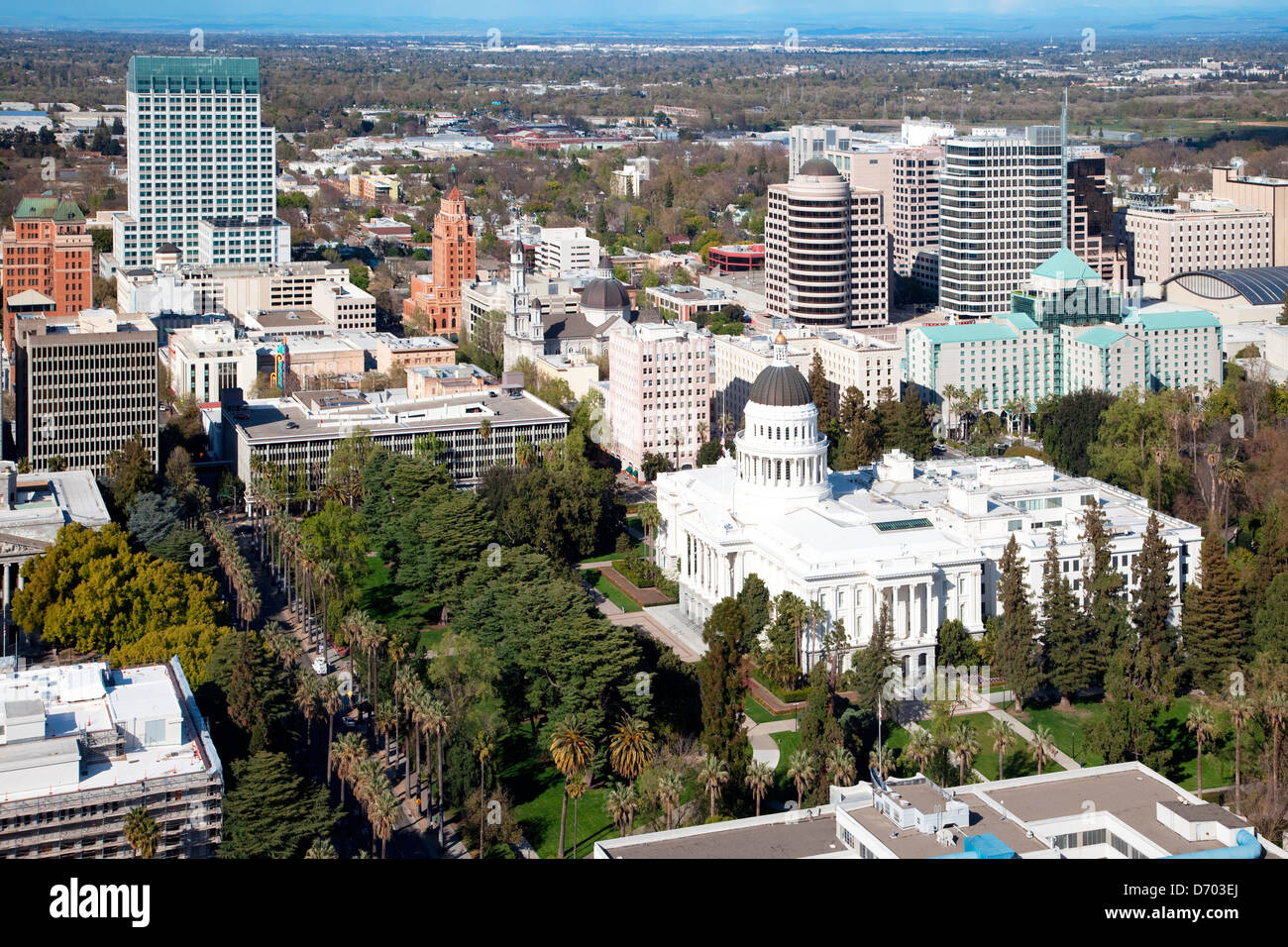 Aerial downtown sacramento california skyline hi-res stock photography ... Aerial downtown sacramento california skyline hi-res stock photography ...
