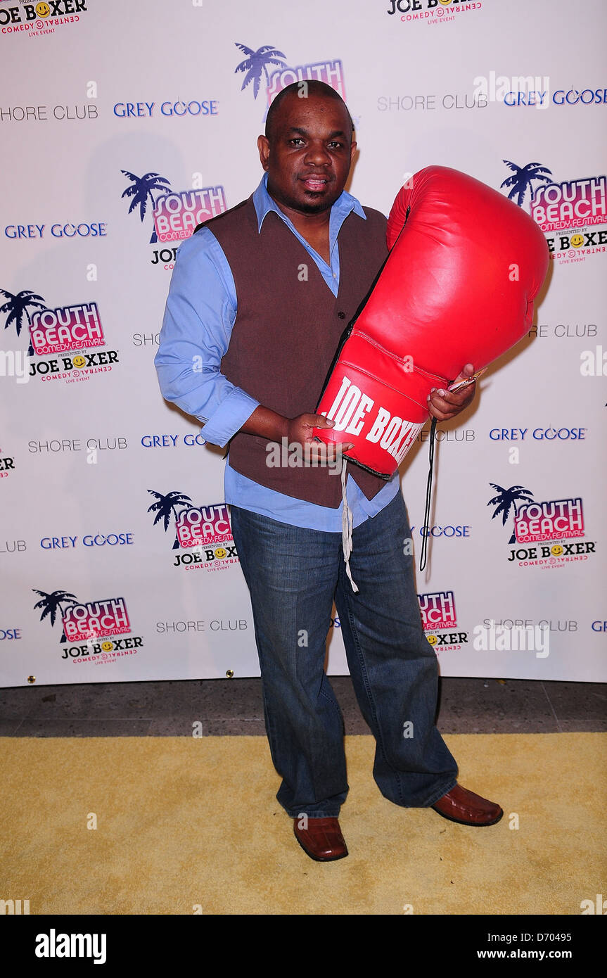 Clyde Gordon The Shaquille O'Neal All-Star Comedy Jam afterparty at ...