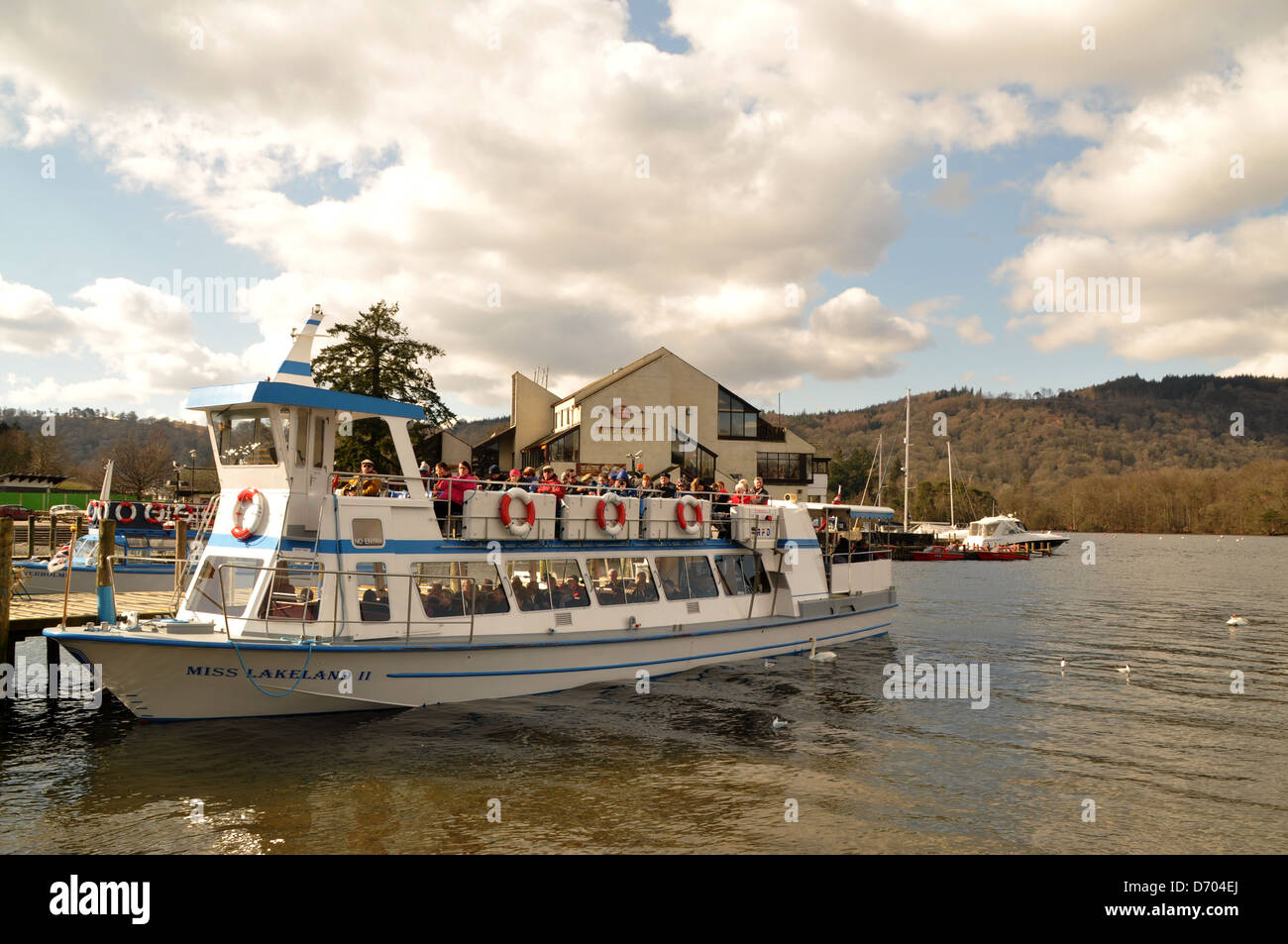 Windermere lake cruisers Stock Photo - Alamy