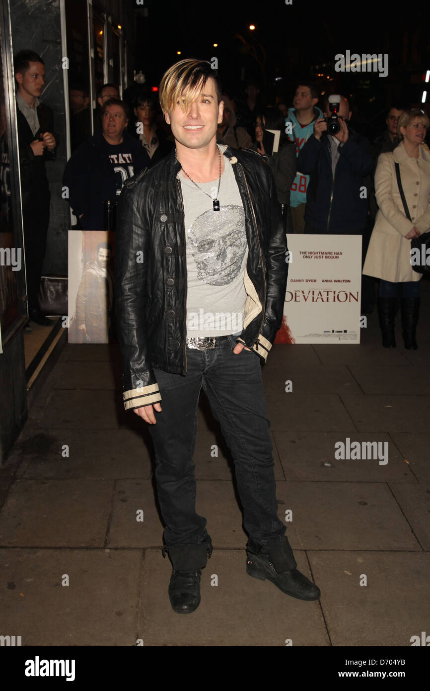 Andrew Stone UK film premiere of 'Deviation' held at the Odeon Covent ...