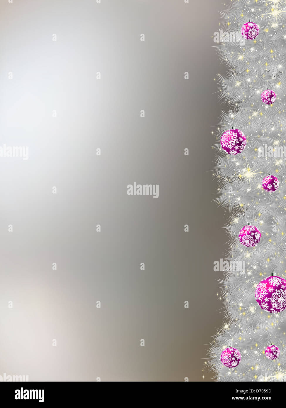 Thank you card on a elegant christmas background Stock Photo - Alamy