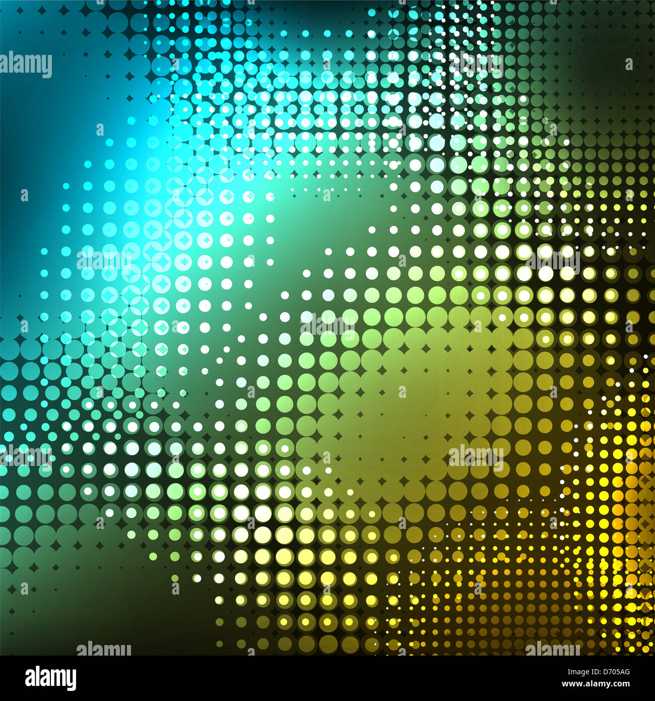 Halftone dots letter design hi-res stock photography and images - Alamy