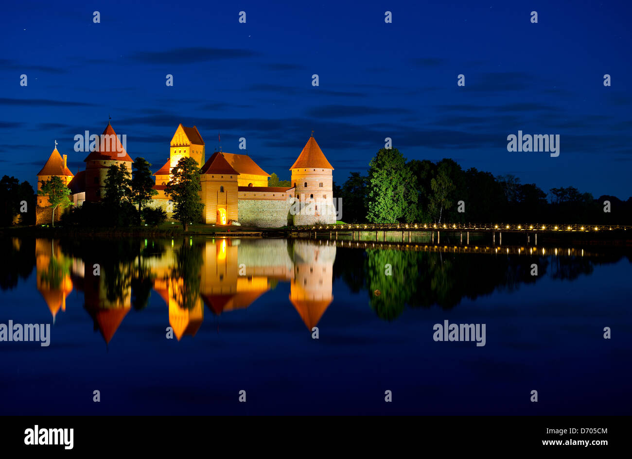 Trakai castle hi-res stock photography and images - Alamy