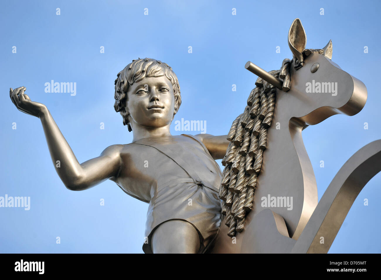 Fourth Plinth: Powerless Structures, Fig 101 - unveiling on Trafalgar ...