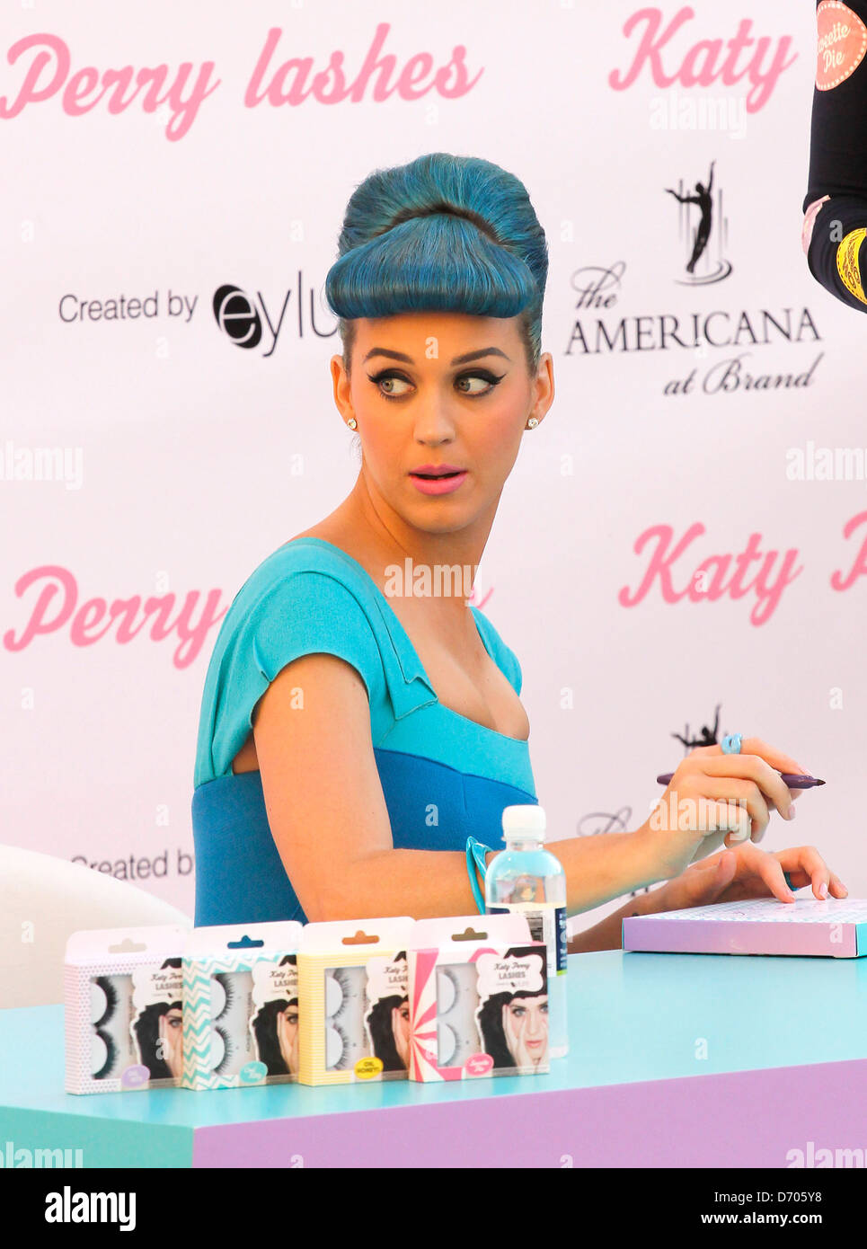 Katy Perry at The Americana in Glendale to launch her custom brand of ...