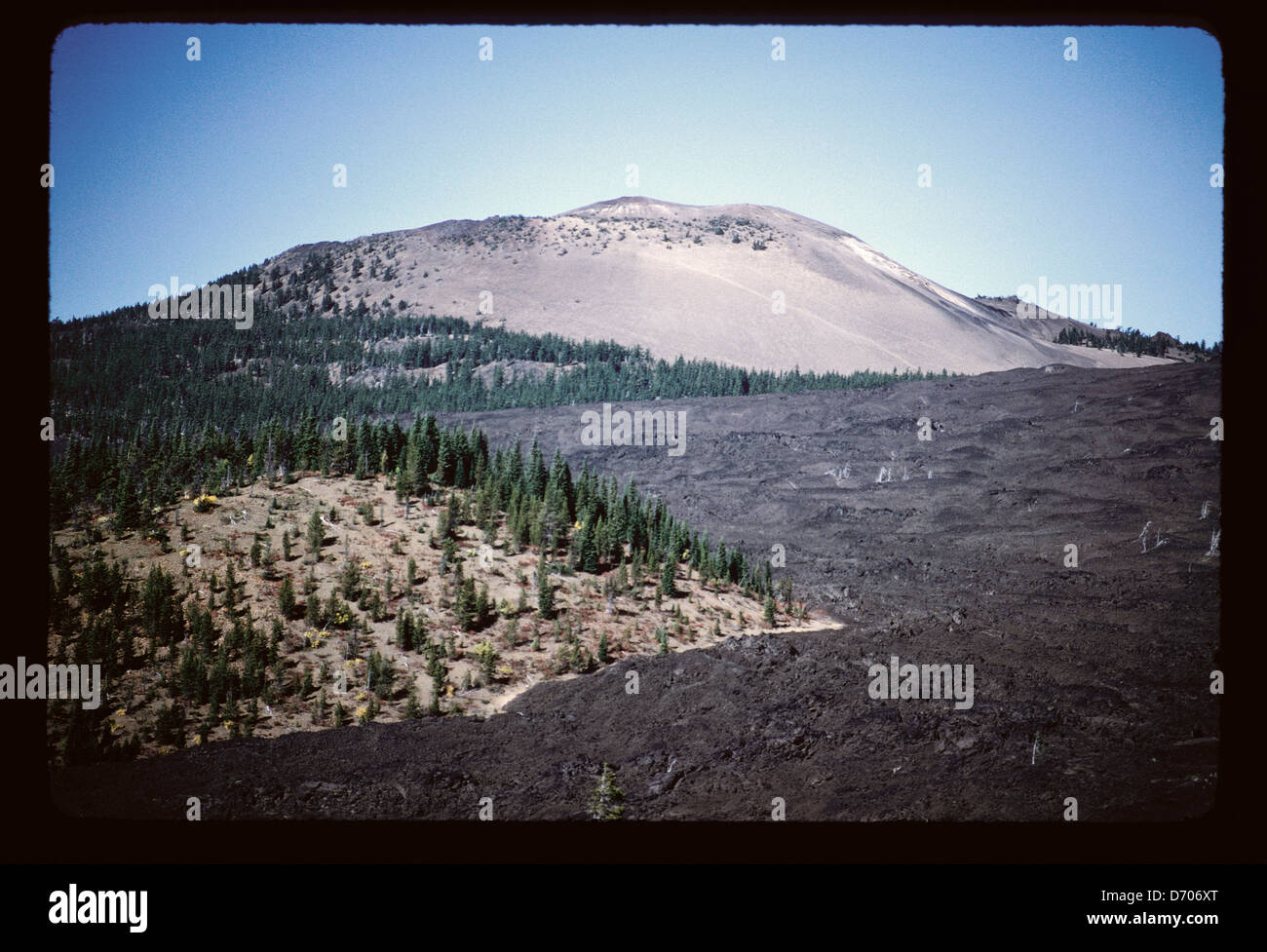 Belknap Shield Volcano, located in Oregon, USA, captured on January 10 ...