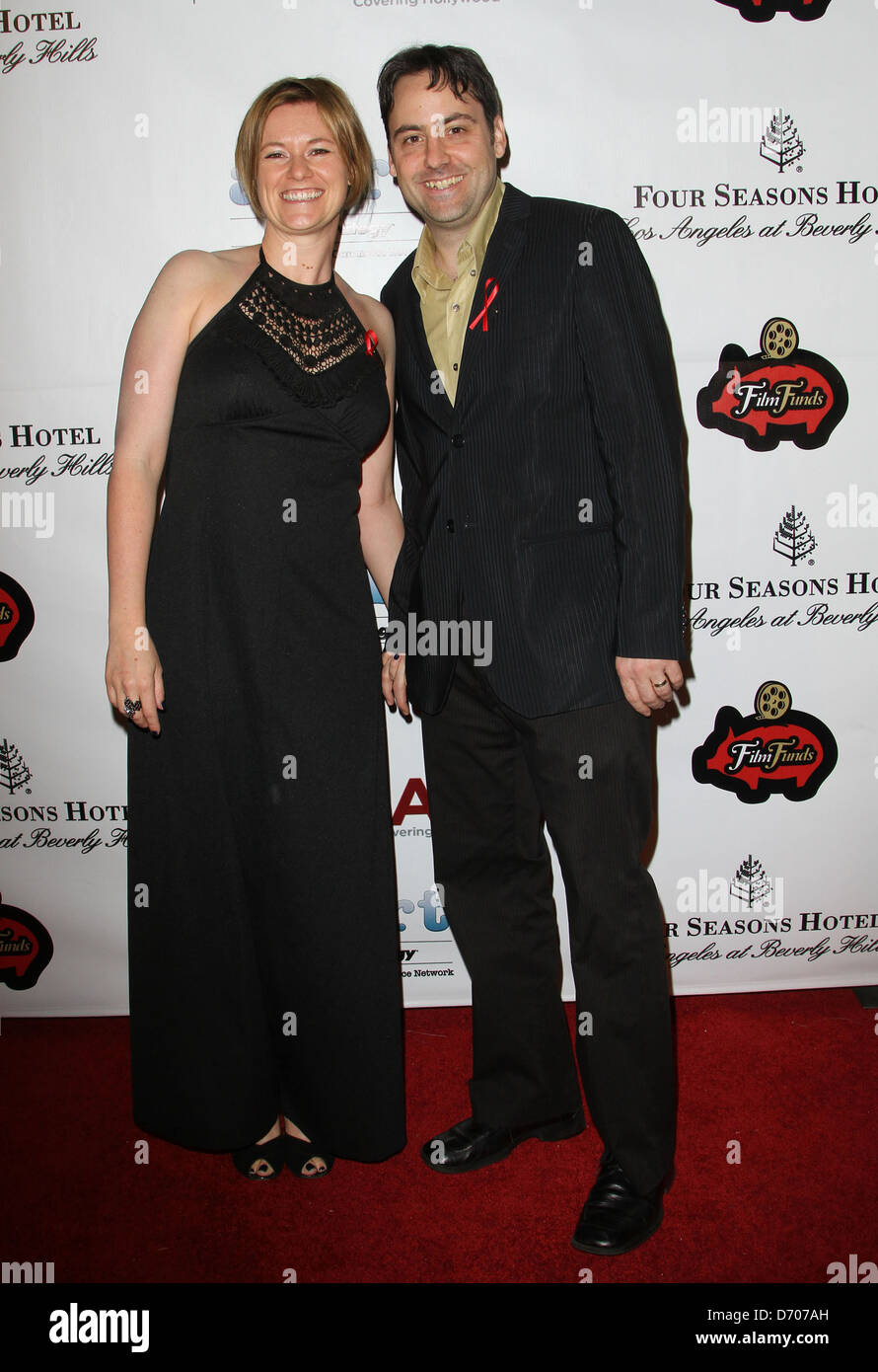 Andrew Bowler, Gigi Causey TheWrap's 3rd Annual Pre-Oscar Party held at ...