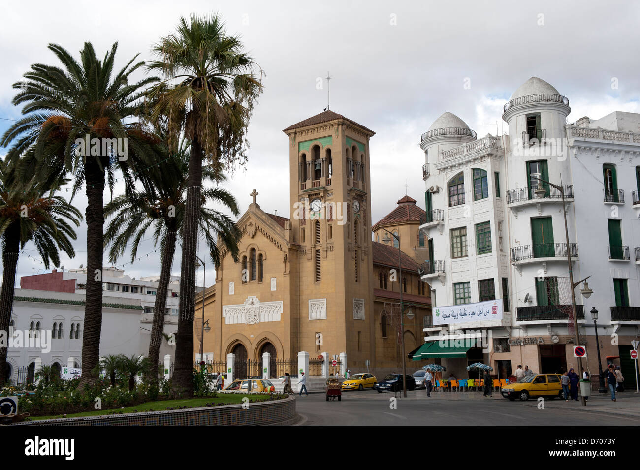 Morocco street tetouan church hi-res stock photography and images - Alamy
