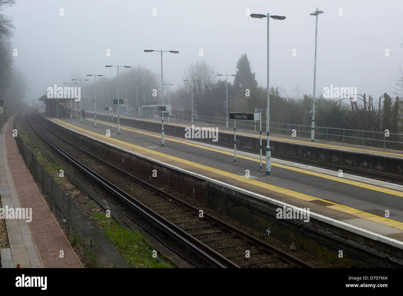 Preston park railway station brighton hi-res stock photography and ...