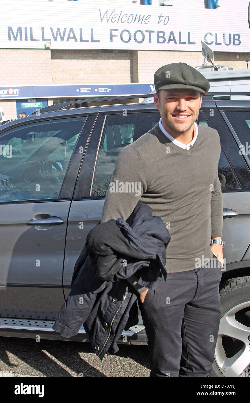 Mark Wright outside Millwall Football Club where he went to watch his ...