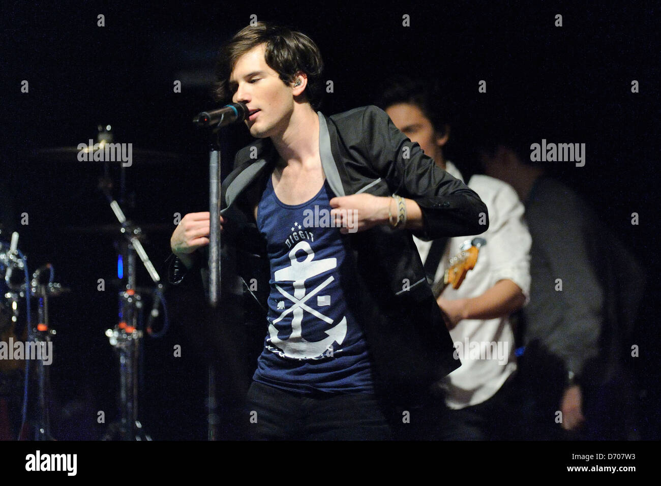 Zachary Porter Allstar Weekend performs on stage at the Virgin Mobile Mod Club Theatre. Toronto ...
