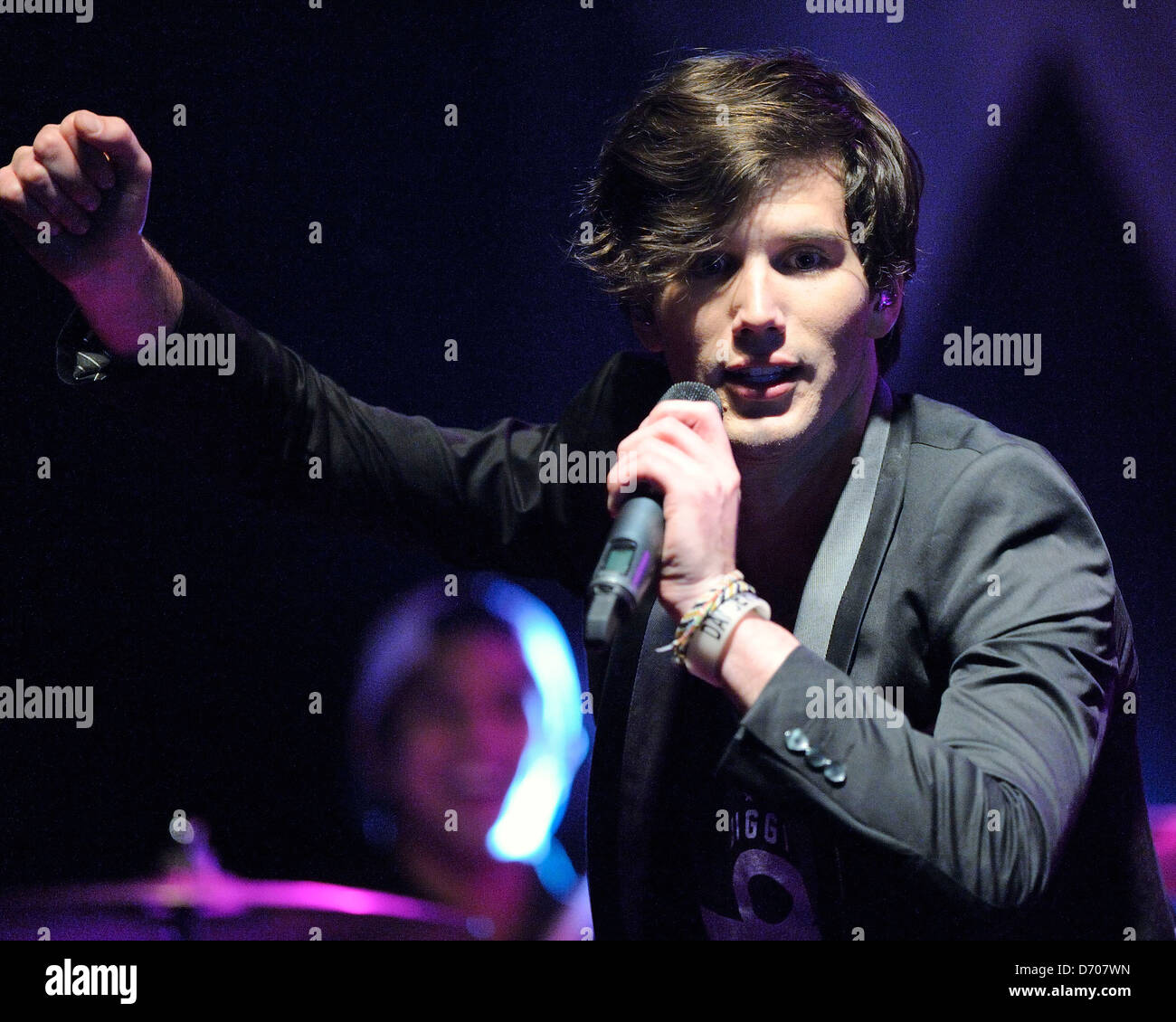 Zachary Porter Allstar Weekend performs on stage at the Virgin Mobile ...