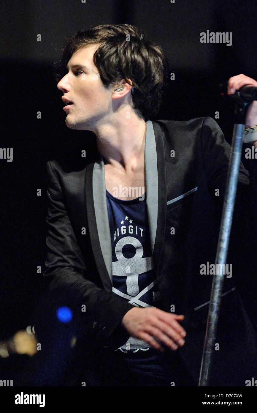 Zachary Porter Allstar Weekend performs on stage at the Virgin Mobile ...