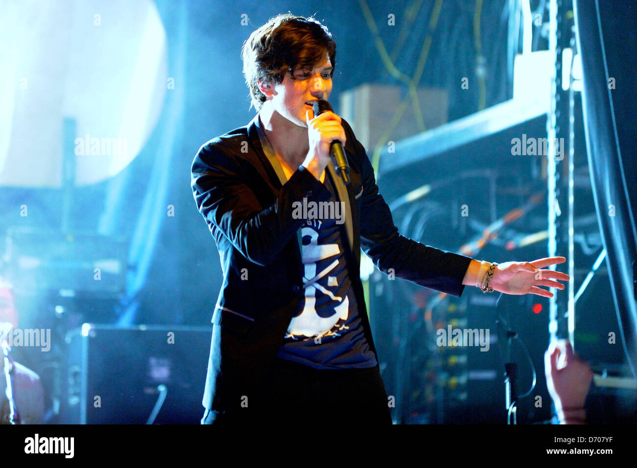 Zachary Porter Allstar Weekend performs on stage at the Virgin Mobile Mod Club Theatre. Toronto ...
