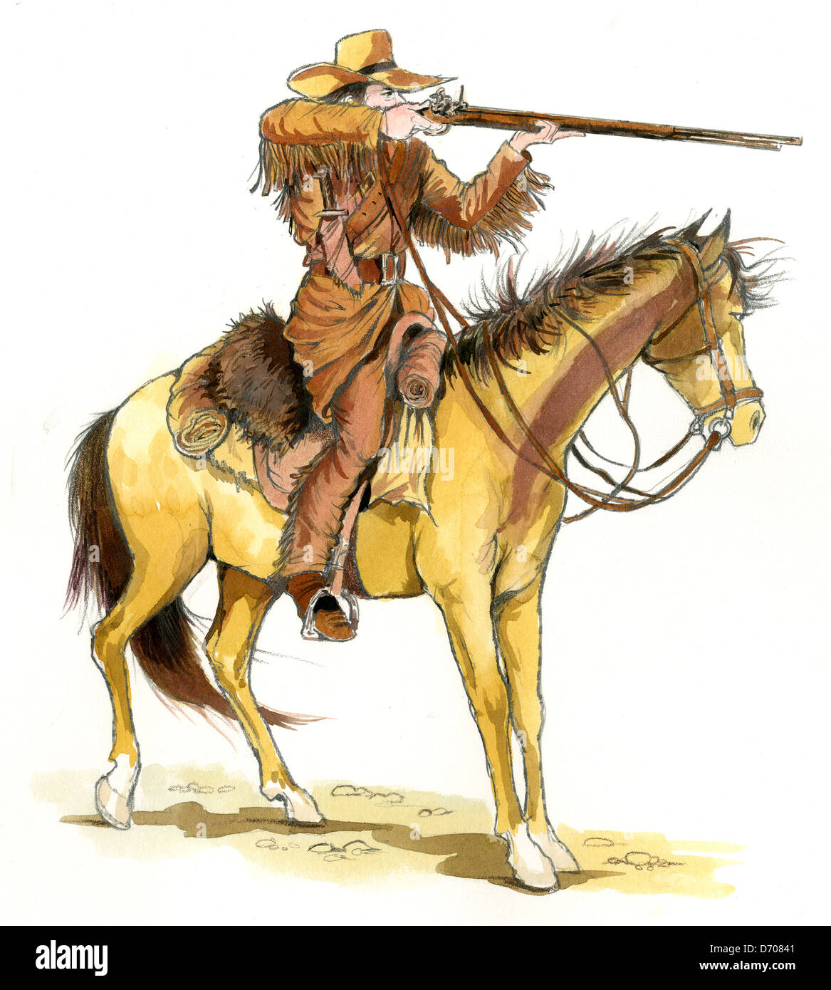 Cowboy hunting hi-res stock photography and images - Alamy