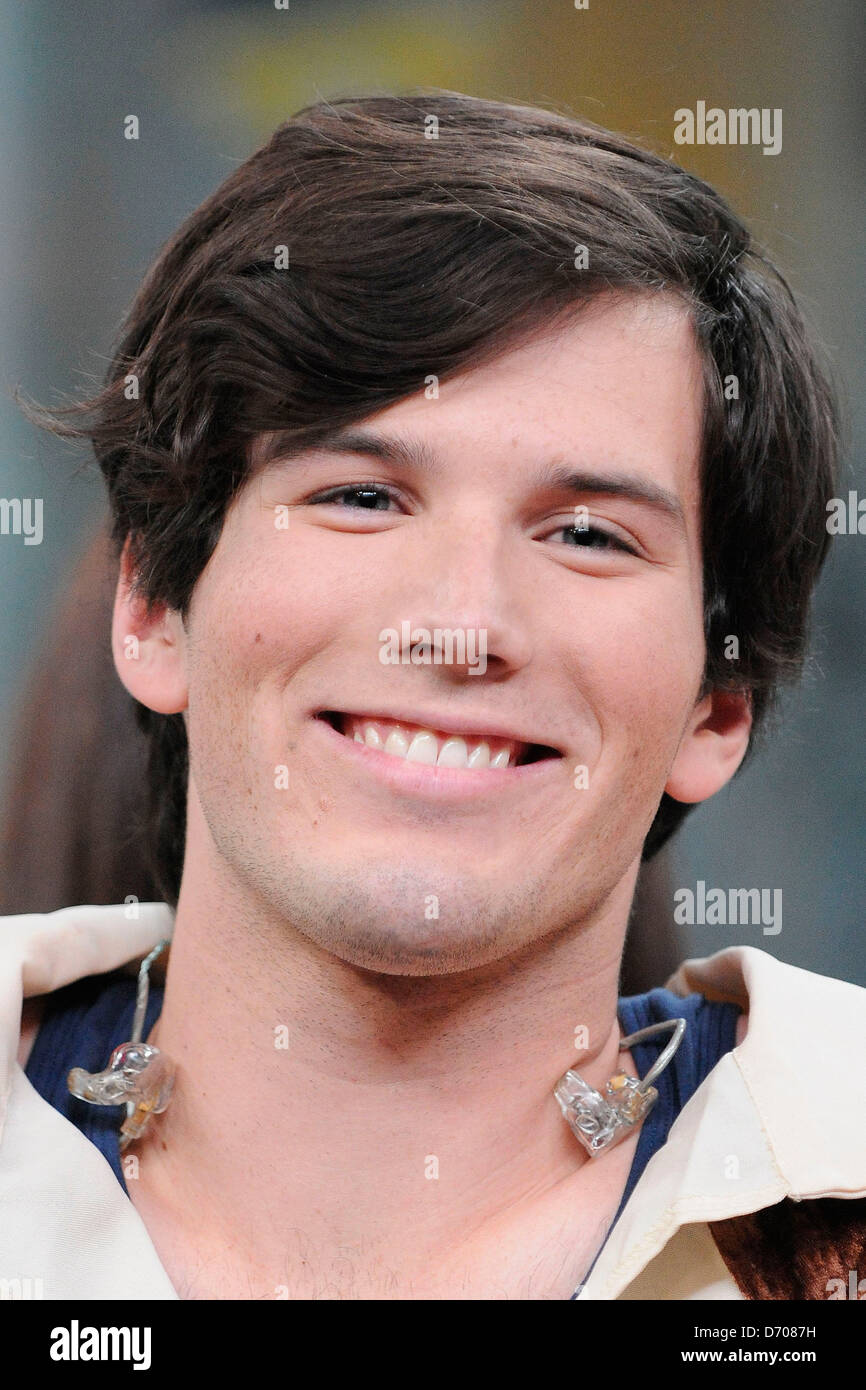 Zachary Porter of band Allstar Weekend appear on Much Music New.Music.Live. Toronto, Canada - 22 ...