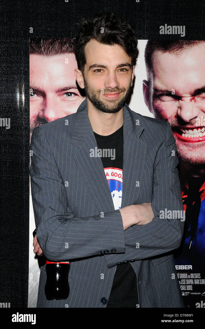 Jay Baruchel GOON premiere arrival at the Scotiabank Theatre. Toronto ...