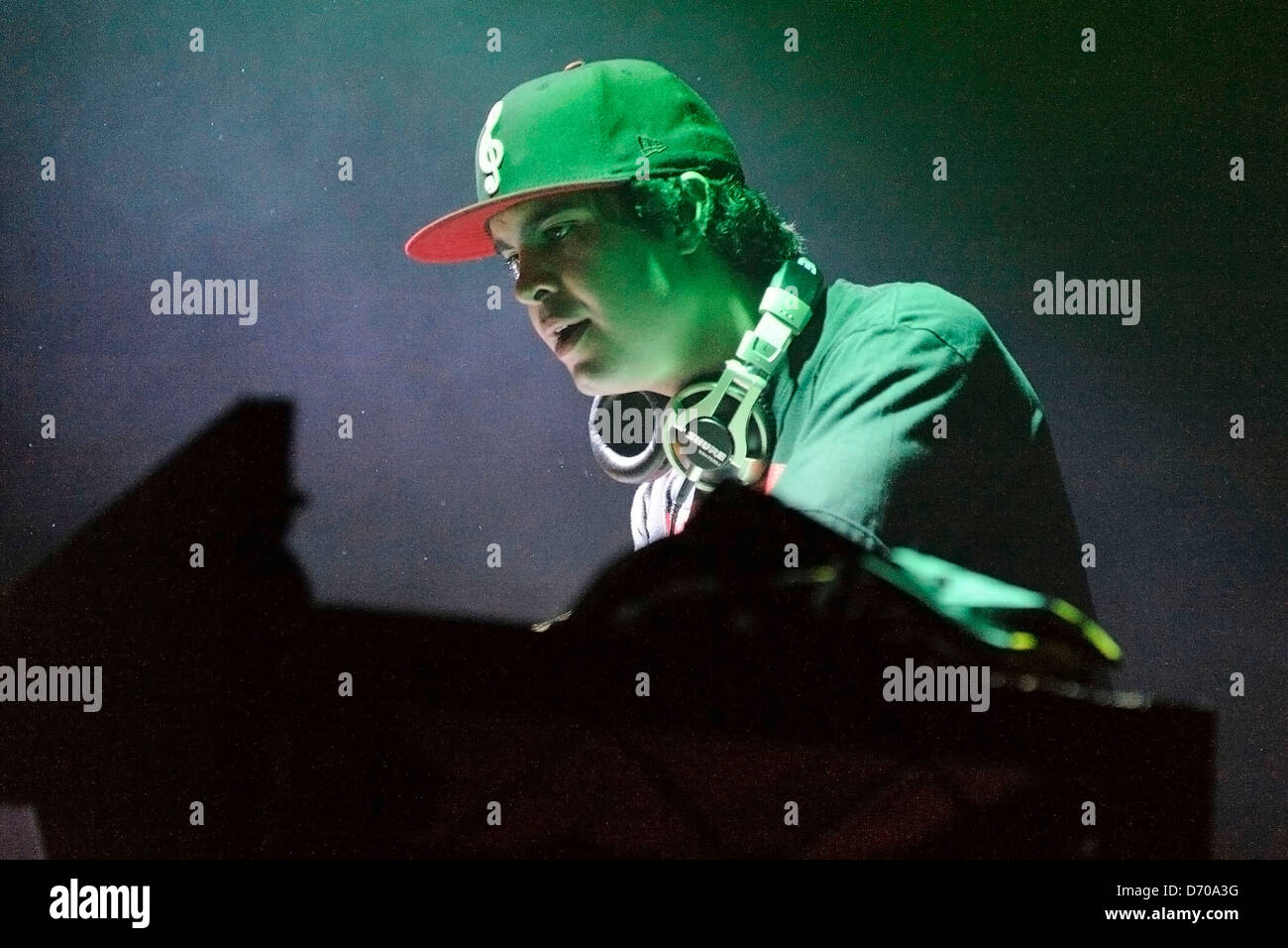Datski, aka Troy Beetles, performs during Deadmeat 2012 North American ...
