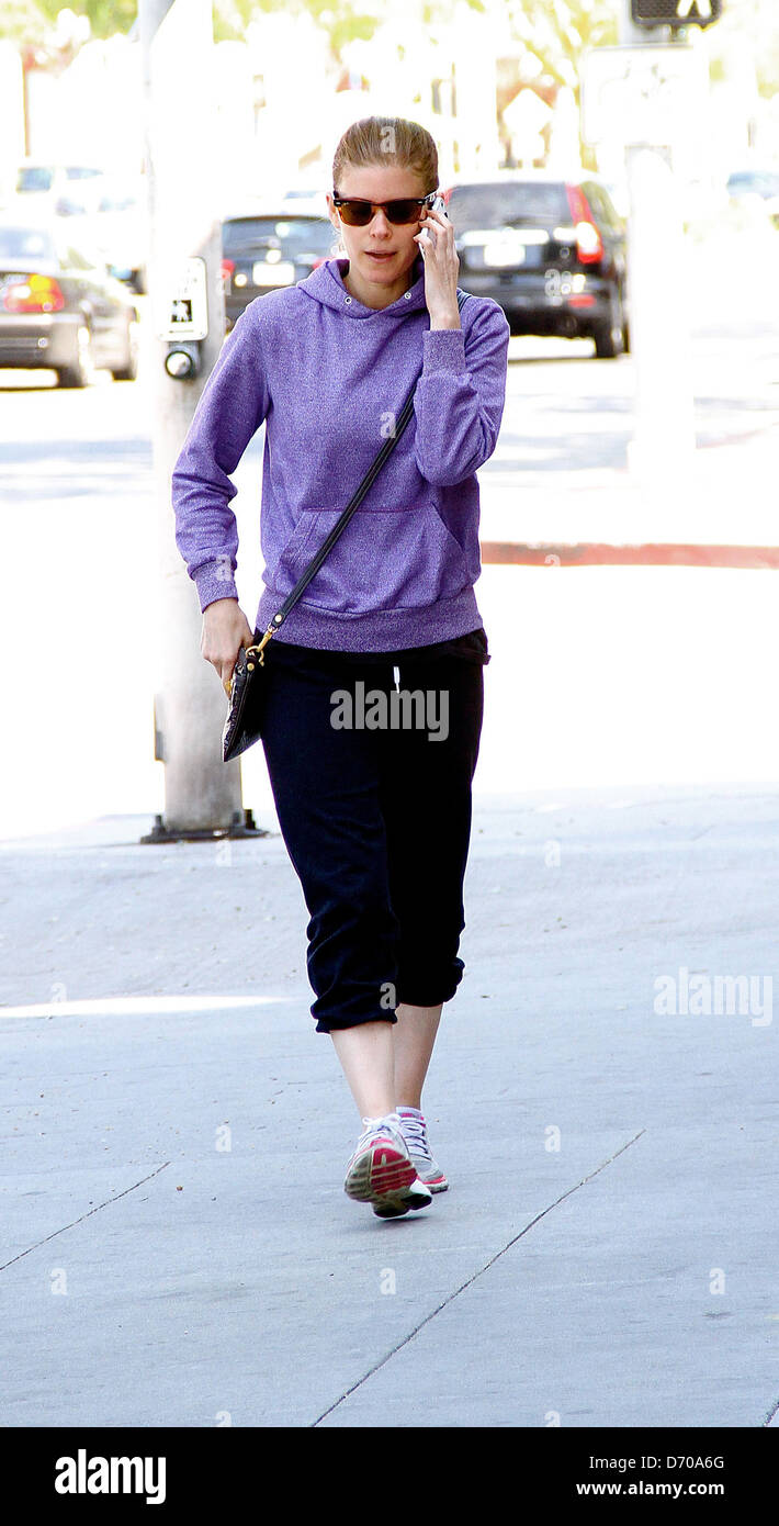 Kate Mara heading to a juice bar in Hollywood Hollywood, California ...