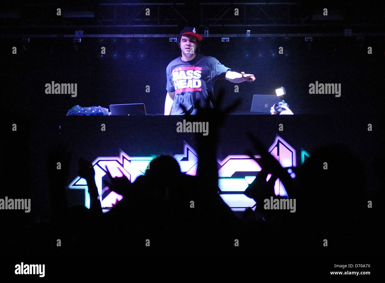 Datski, aka Troy Beetles, performs during Deadmeat 2012 North American ...