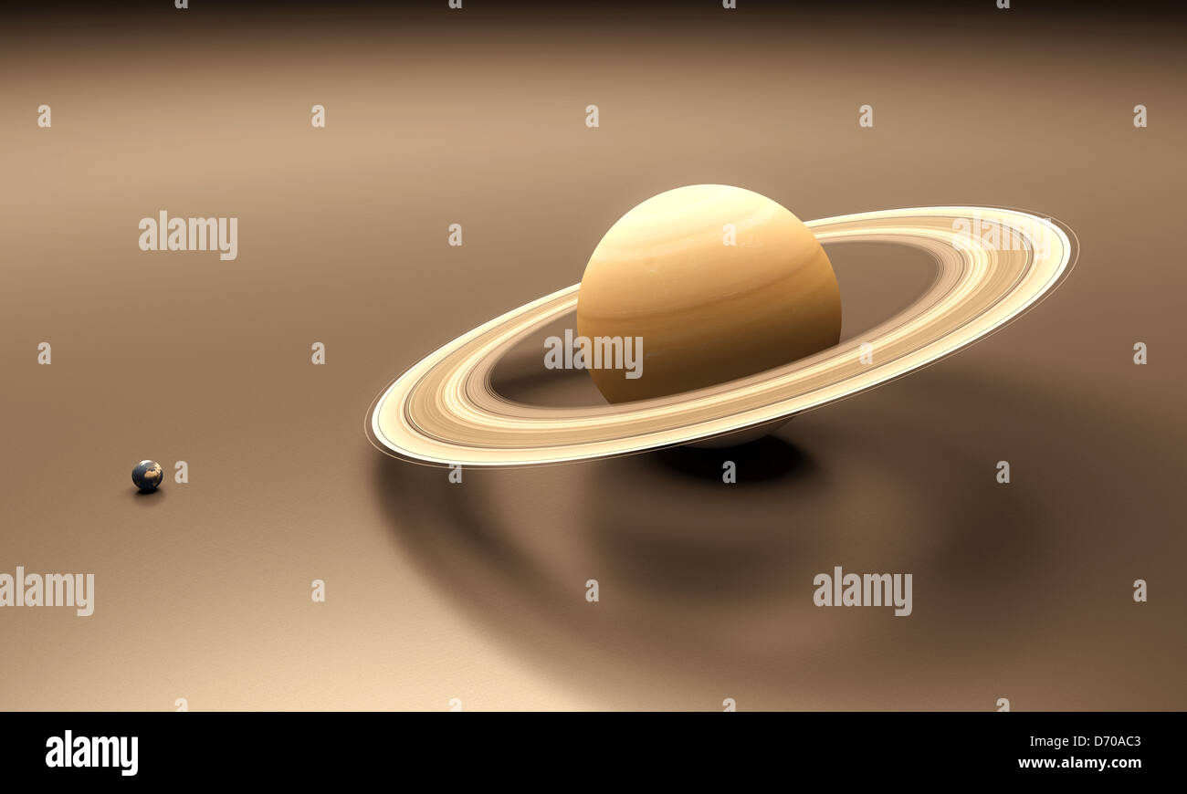 Size comparison of planets hi-res stock photography and images - Alamy