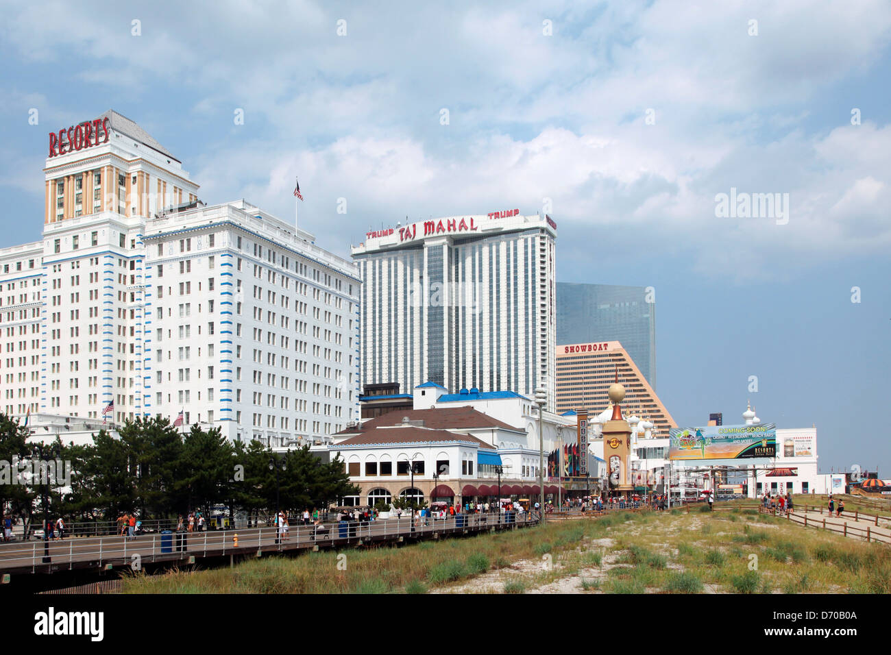 USA, New Jersey state, Atlantic City, Downtown Stock Photo - Alamy