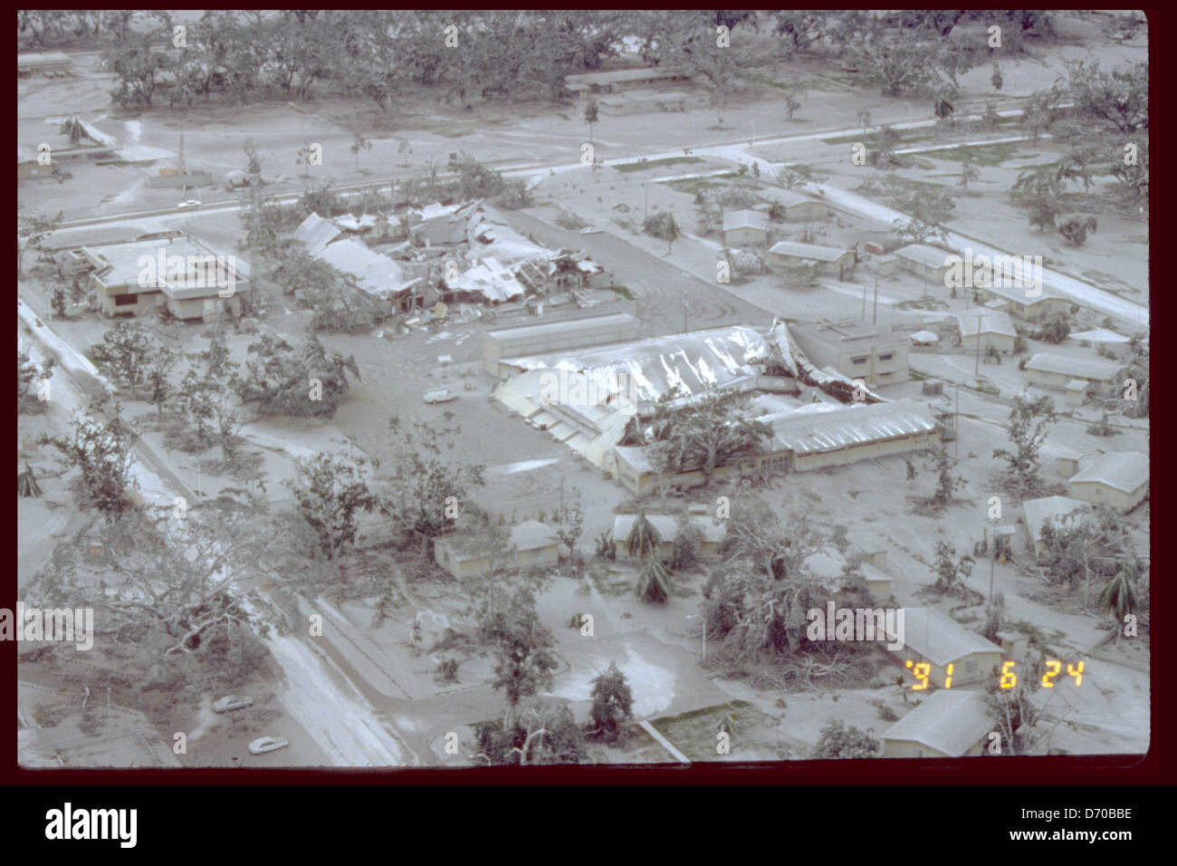 Clark air base volcano hi-res stock photography and images - Alamy