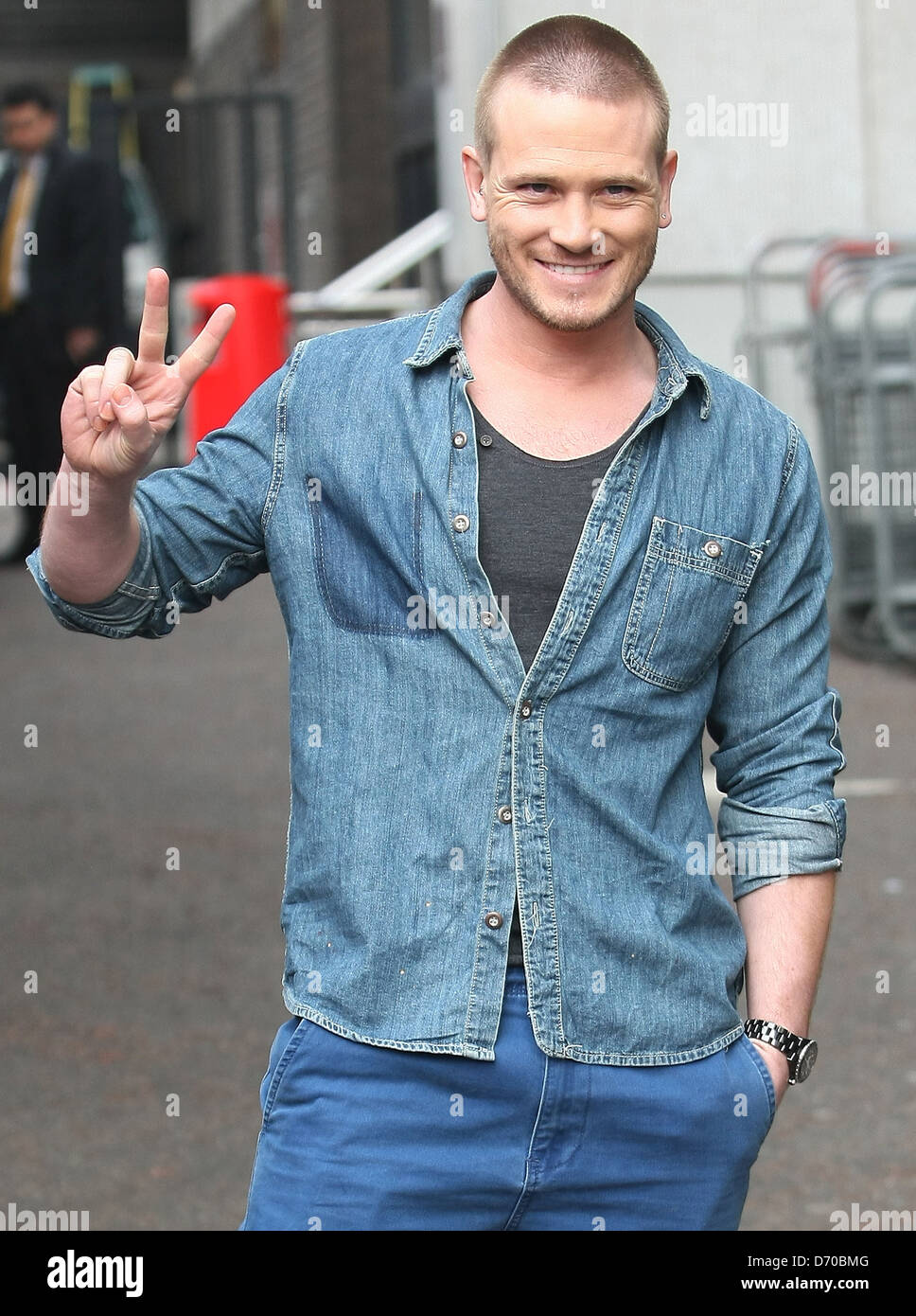 Matthew Wolfenden at the ITV studios London, England - 02.03.12 Stock ...