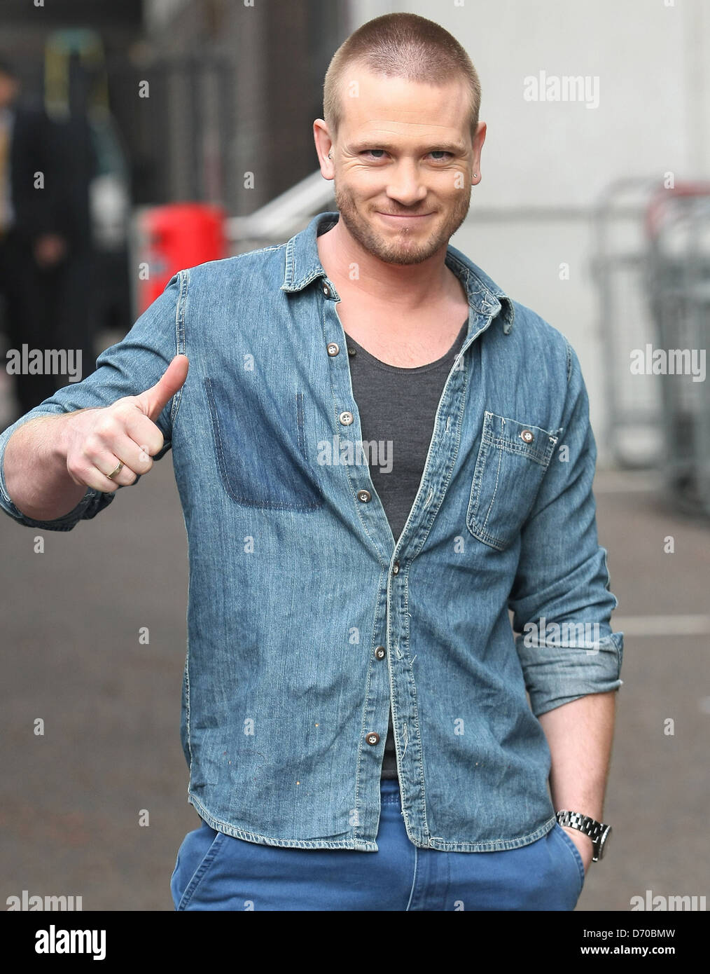 Matthew Wolfenden at the ITV studios London, England - 02.03.12 Stock ...