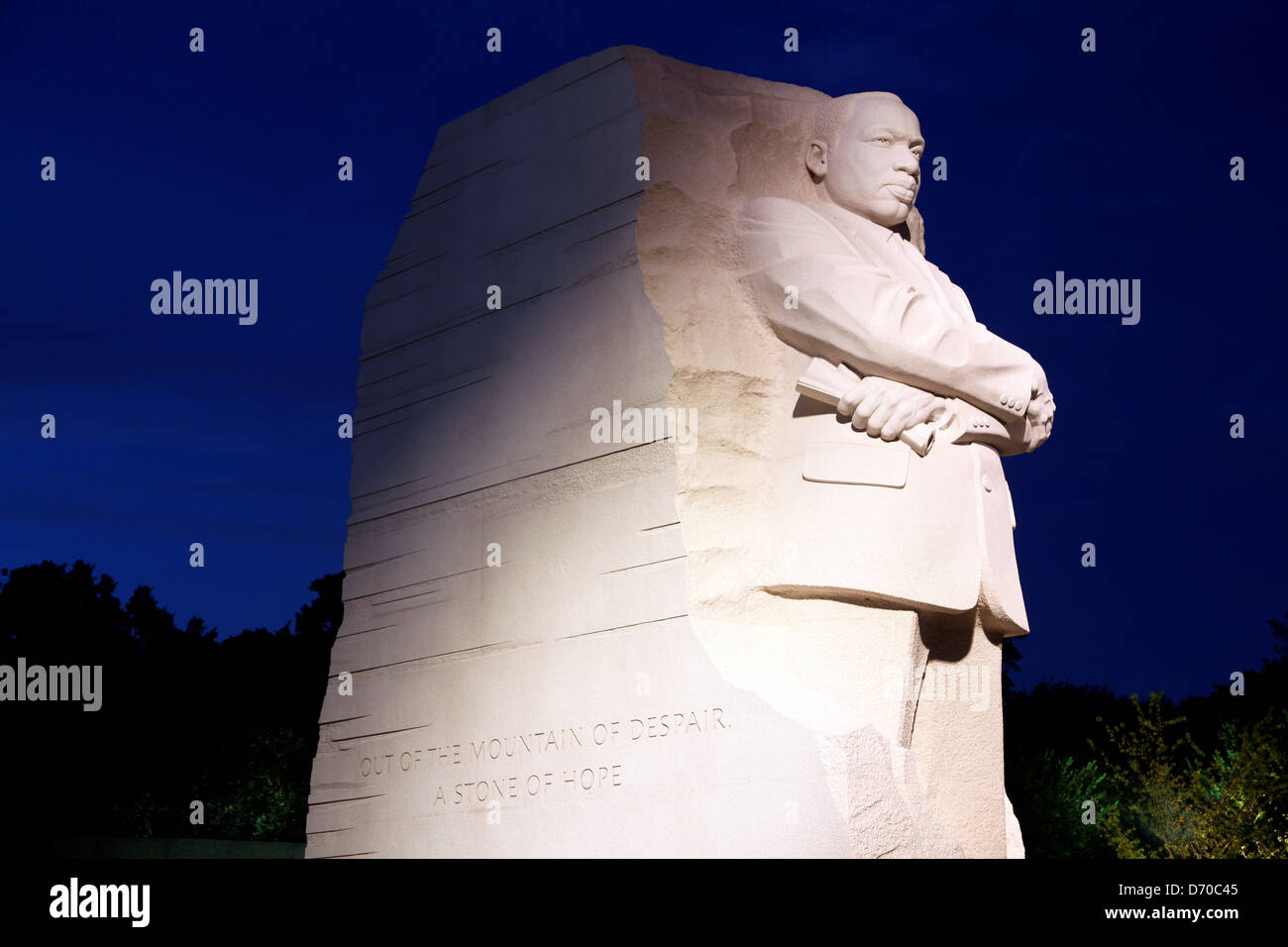 Martin Luther King Memorial, Washington, DC Stock Photo - Alamy