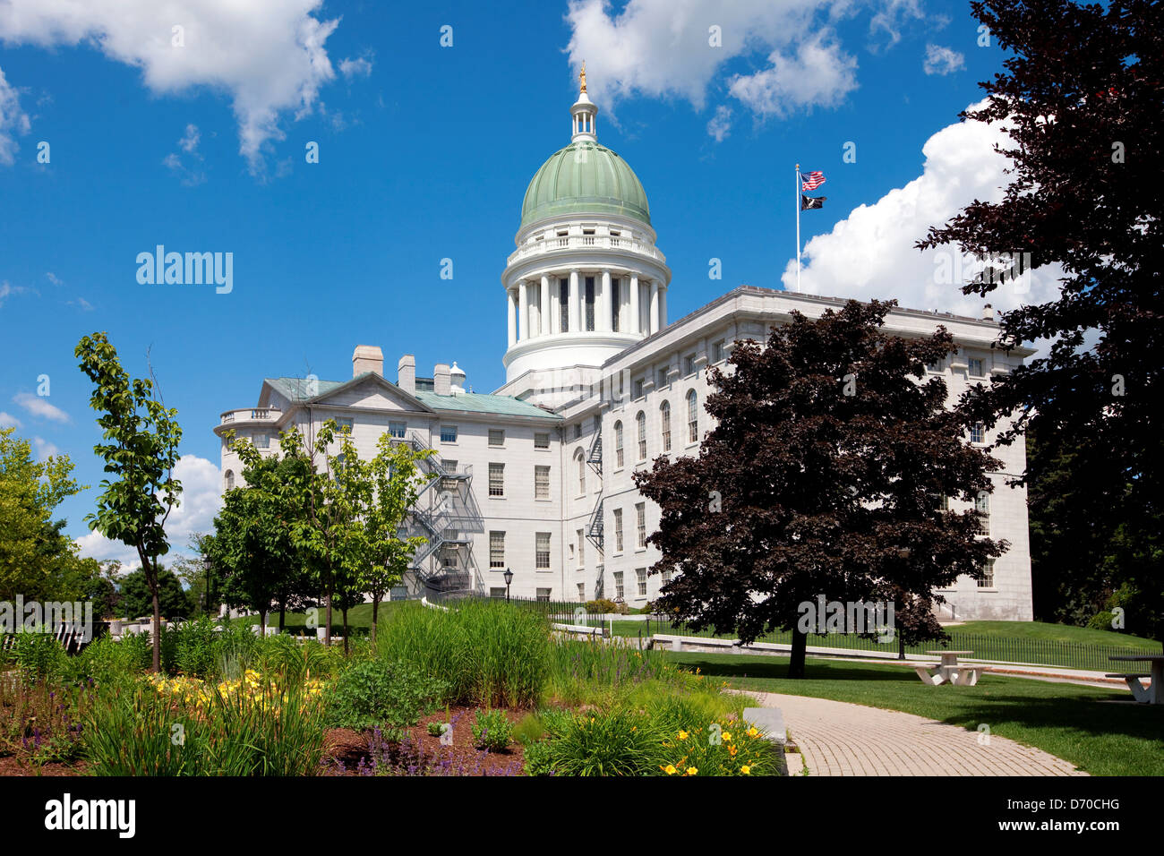 USA, Maine, Augusta, Capitol Building Stock Photo - Alamy