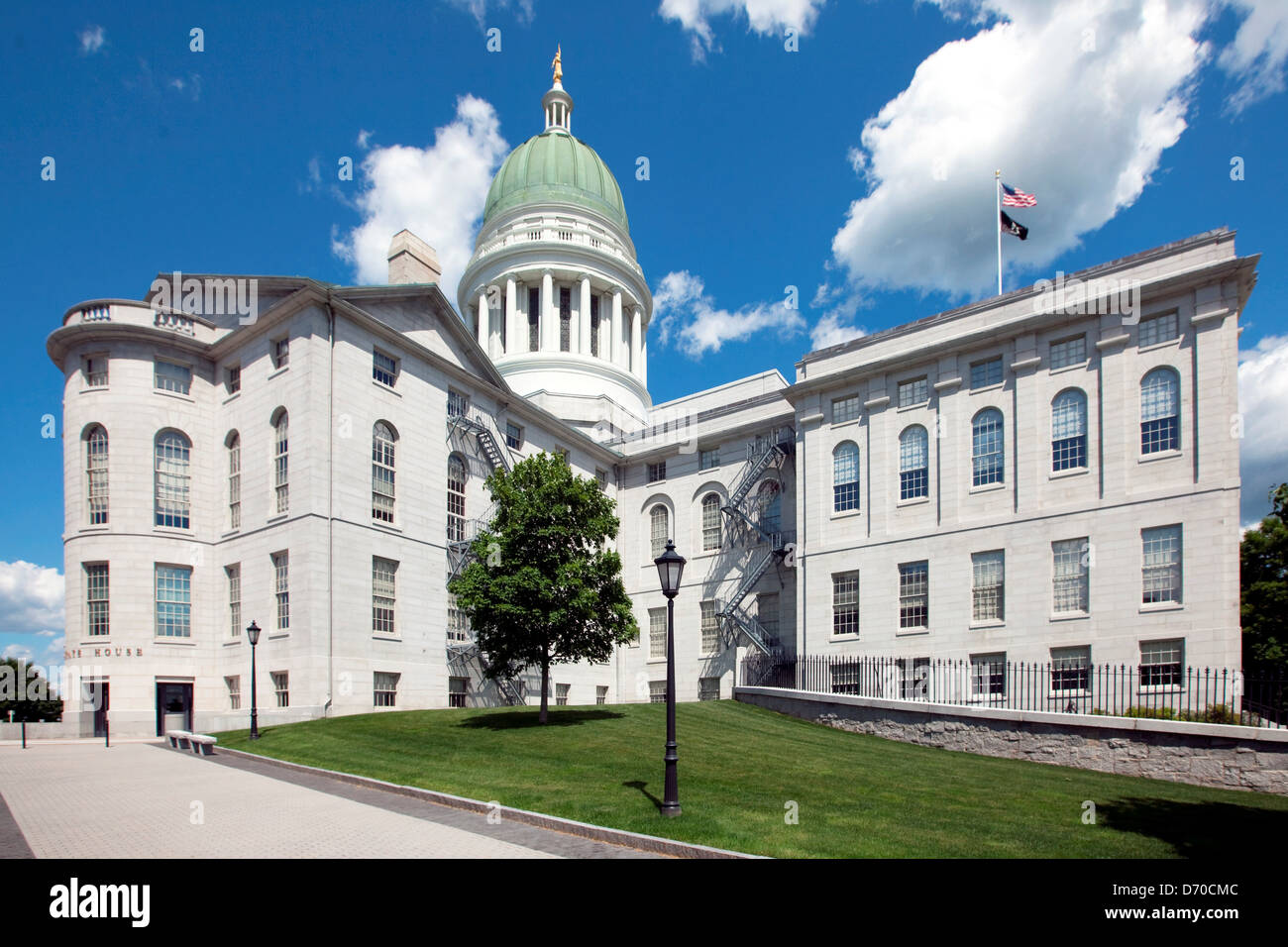 USA, Maine, Augusta, Capitol Building Stock Photo - Alamy