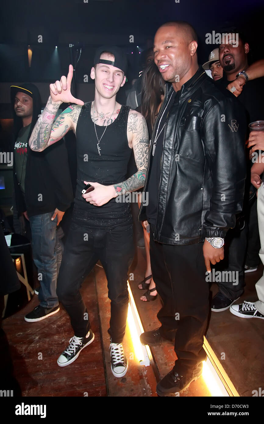 Machine Gun Kelly and Xzibit who makes a cameo appearance in Kelly and ...