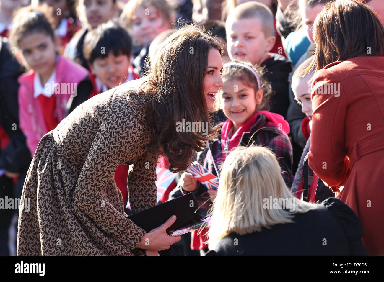 Catherine, Duchess of Cambridge aka Kate Middleton arrives at Rose Hill ...