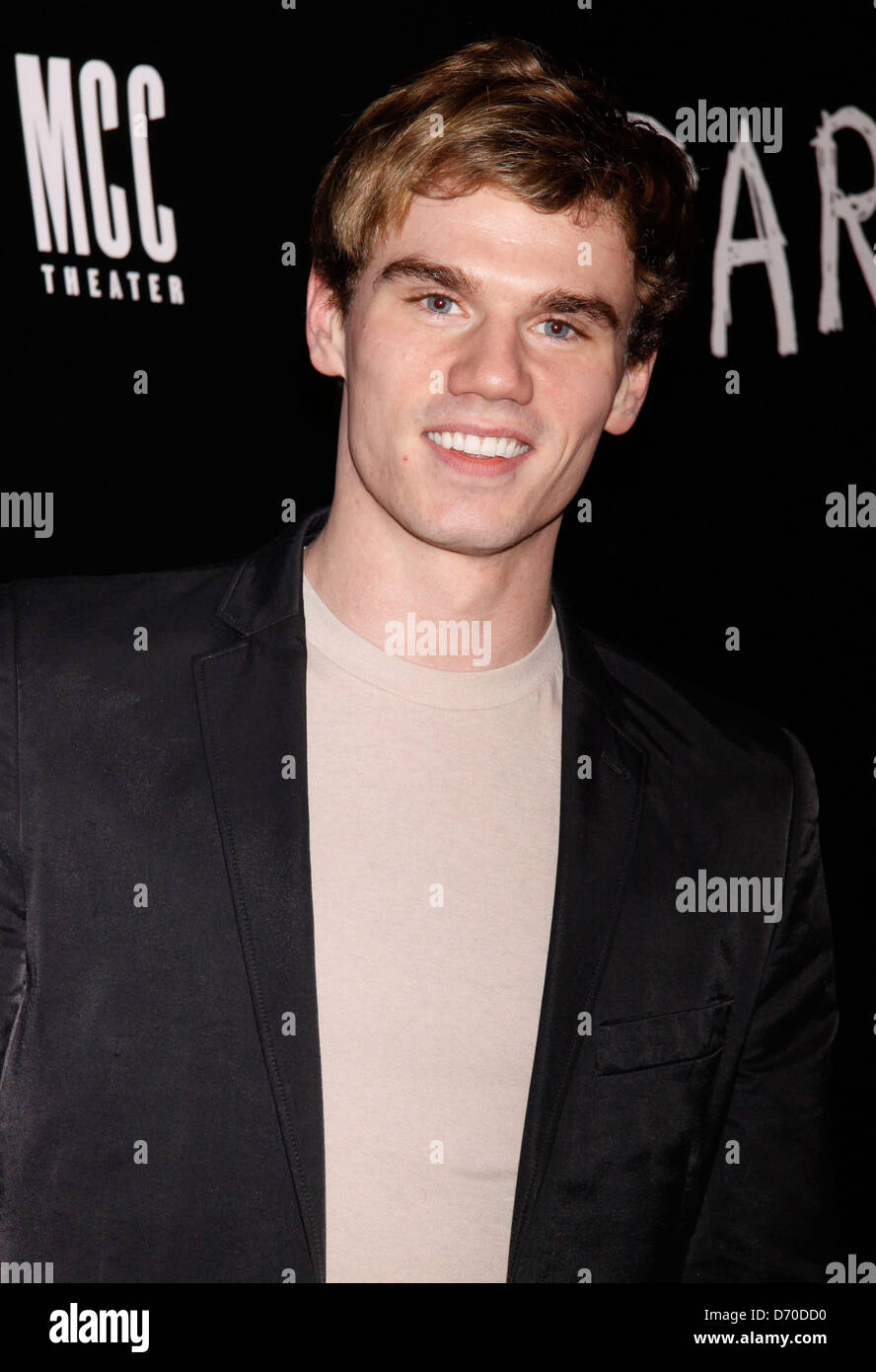 Jay Armstrong Johnson Opening night afterparty forthe MCC production of ...